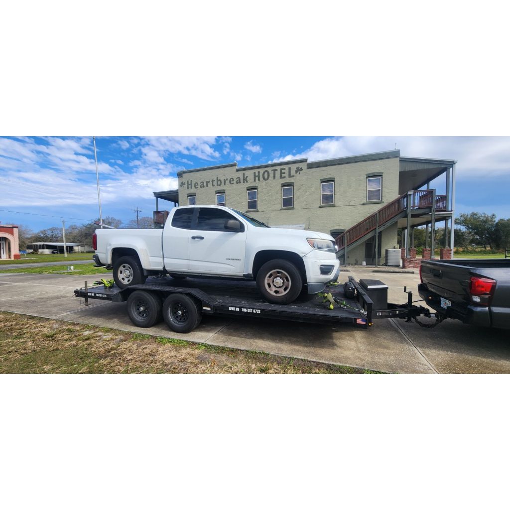 18′ x 8′ Car trailer- Heavy Duty - Loxahatchee Trailer Rental